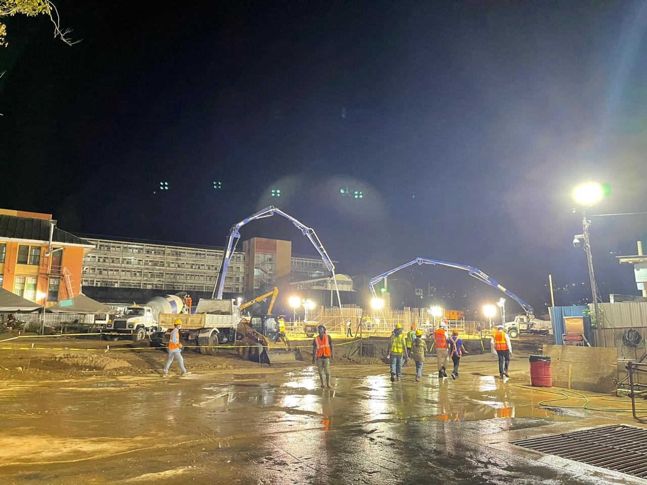 The Central Block in the Port of Spain General Hospital | UDeCOTT Website