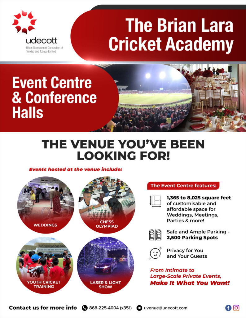 The Brian Lara Cricket Academy Event Centre & Conference Halls ...
